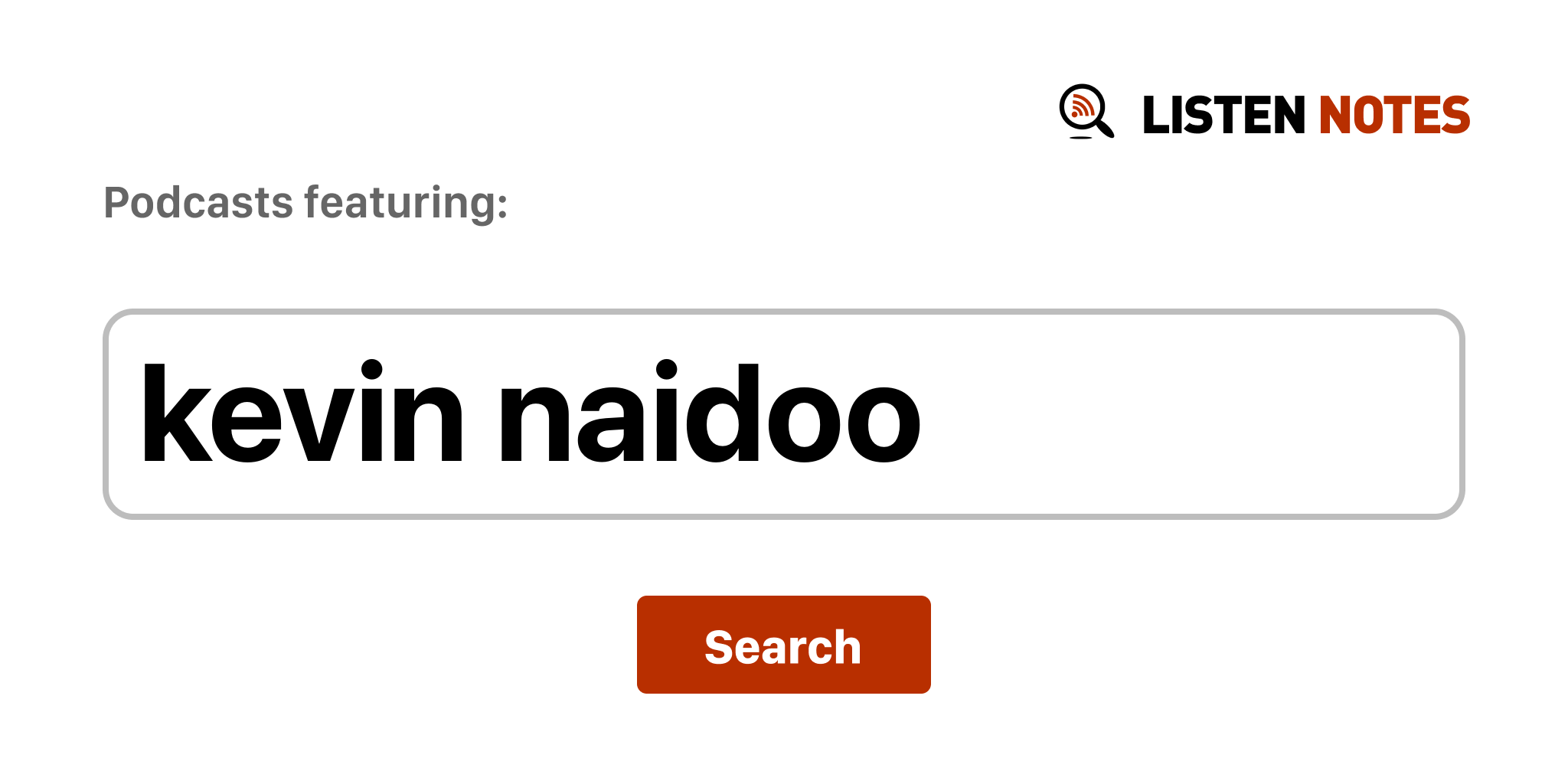Kevin Naidoo Principales Episodios De Podcast